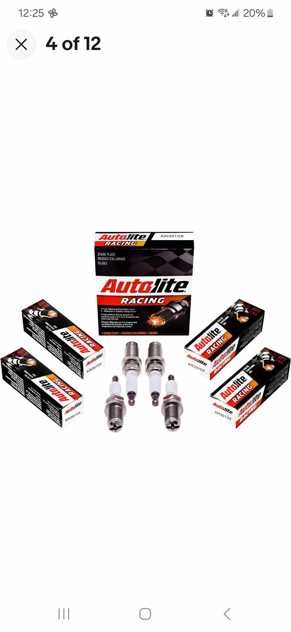 AUTOLITE SPARK PLUG AR3910X (4 Pack) – GR Kart Parts